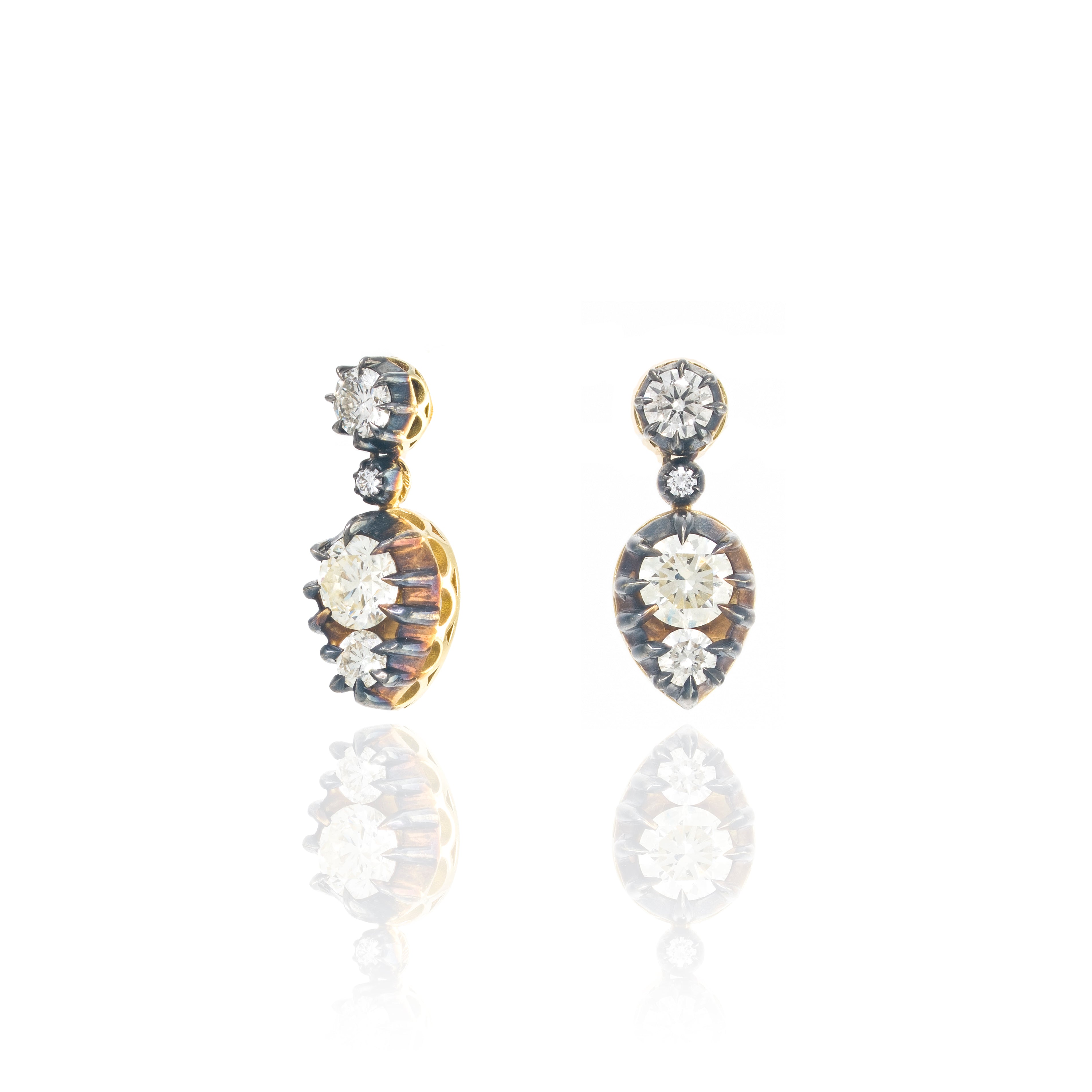 Mini Palm Leaf Earrings – Jenna Blake