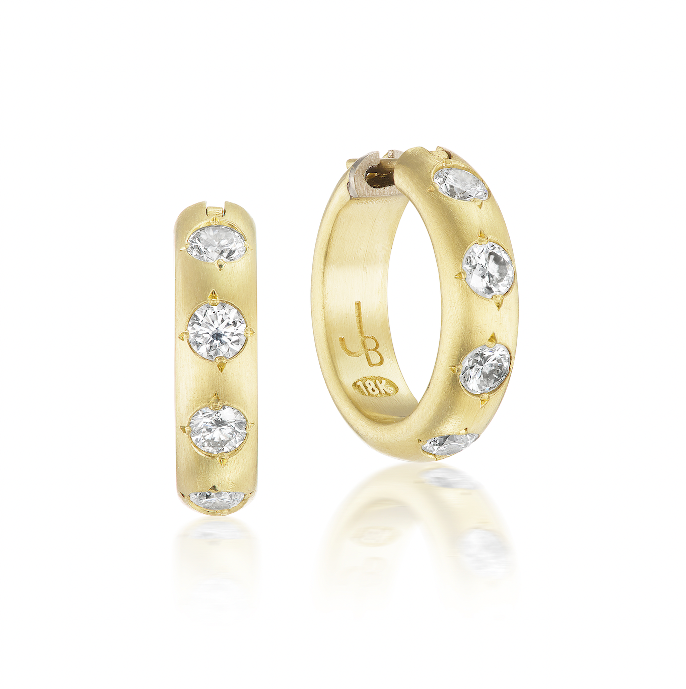 Diamond Gypsy Hoops – Jenna Blake