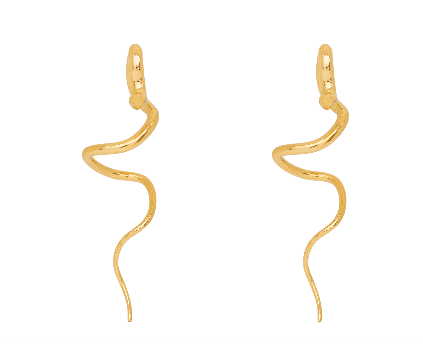 Snake Drop Earrings – Jenna Blake